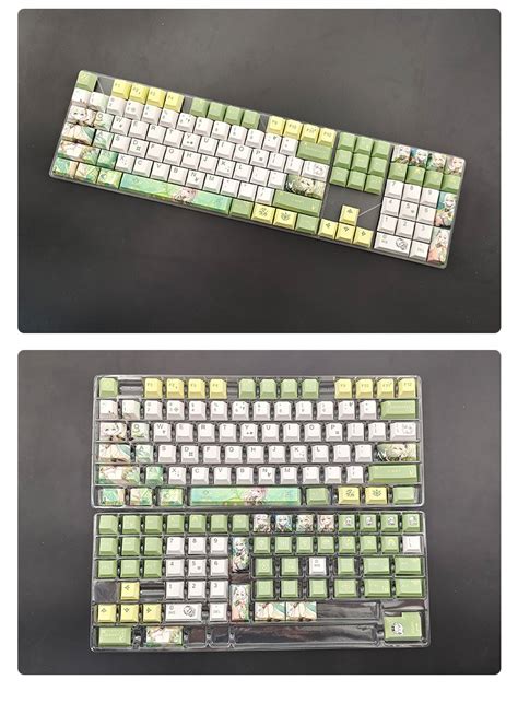 139键草神纳西妲键帽二次元动漫原高热升华机械键盘6u7u键帽 阿里巴巴