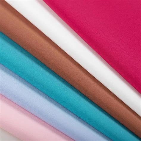 Iridescent Silk Chiffon Fabric Korean Chiffon Stretch Fabric 100