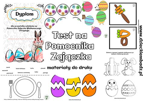 Test na pomocnika Zajączka Wielkanocnego