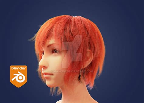 Final Fantasy Xv Iris Amicitia Hair Rendering 06 By Maylog On Deviantart