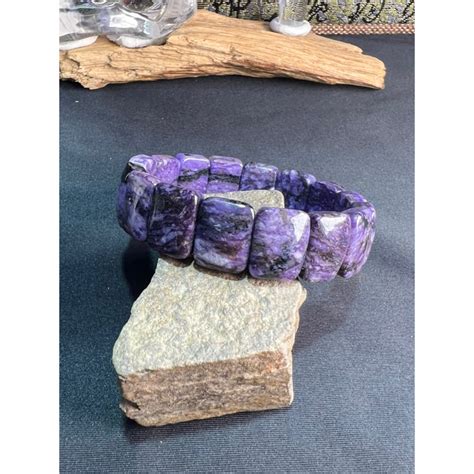 俄羅斯天然紫龍晶手排（版寬16mm，41g 蝦皮購物