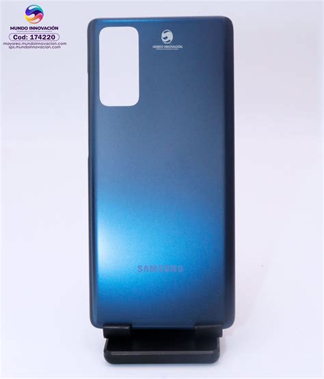 Tapadera Sam S20 FE 4G 5G Azul Mayoreo Mundo Innovacion