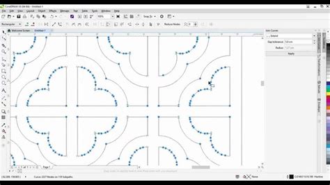 Curve Smoothness On Coreldraw