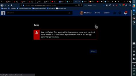 Facebook Login Broken At The Community Issue 3357 Humhub Humhub