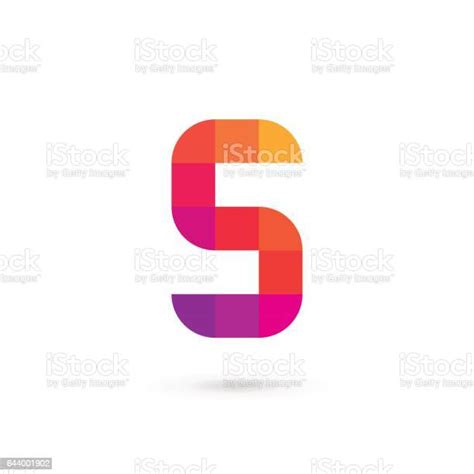 Letter S Mosaic Icon Stock Illustration Download Image Now Abstract