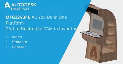 Mfg324048 Autodesk Inventor Nesting Cad And Cam In One Platform Inventor Official Blog