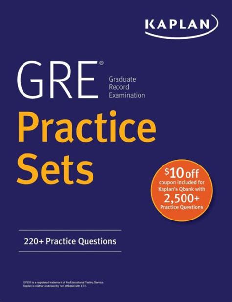 Gre Practice Sets 220 Practice Questions By Kaplan Test Prep