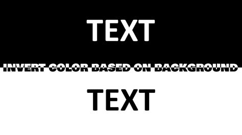 Unreal Engine 5 How To Invert Text Color Based On Background Color