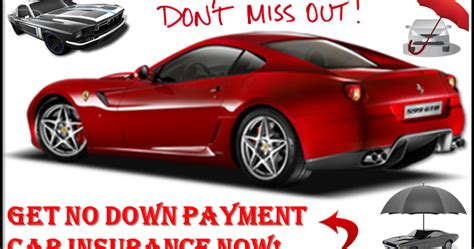 Car Insurance No Down Payment Needed With Best Deals And Lowest Premium