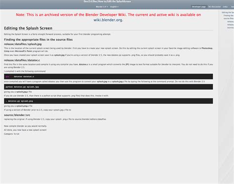 compiling blender 2 78 with custom splash screen 3 by rombout