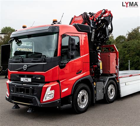 Lyma Gmbh Volvo Fmx 500 8x4 Mit Fassi F545 Ra 226