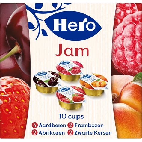 Hero Jam Variatie Cups X G Per Doos St