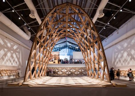 Gabinete De Arquitectura Presents Latticed Brick Arch At Venice Biennale