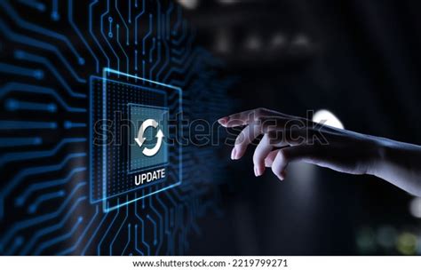 Update System Upgrade Software Version Technology Stock Photo Shutterstock