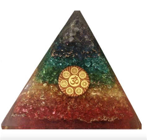 Seven Layer Pyramid Orgonite Large Divine Infinite