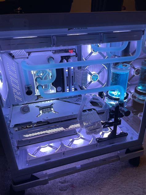 The All White Custom Water Cooled Rgb Gaming Pc Build Off