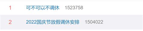 “国庆放假调休”冲上热搜第一！好消息：国庆连续放7天假！坏消息：连续上班7天杭州网
