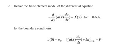 It Is Related To Nonlinear Finite Element Analysis Chegg