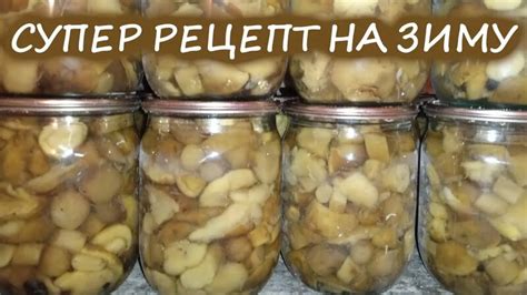 Маринованые грибы на зиму как маринировать грибы в банках идеальный маринад для грибов