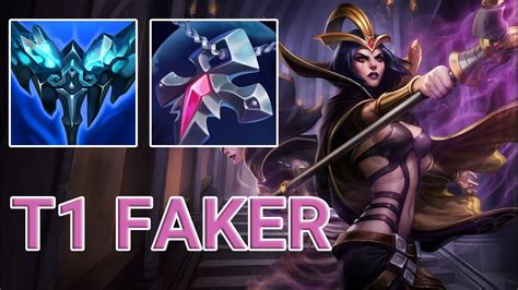 T1 Faker Leblanc Mid Vs Katarina Katevolved Kr Challenger Patch 13
