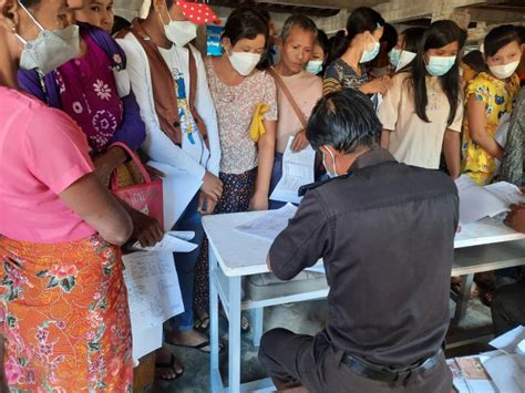 သရက်ချောင်းမြို့နယ်ပန်းခင်းစီမံချက်ဖြင့် အိမ်ထောင်စုစာရင်းနှင့်နိုင