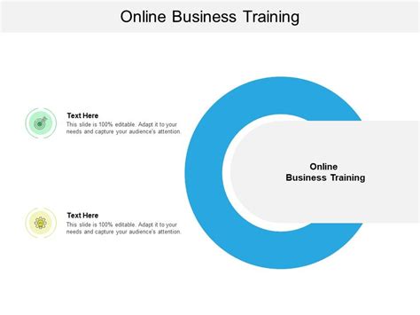 Online Business Training Ppt Powerpoint Presentation Show Guide Cpb