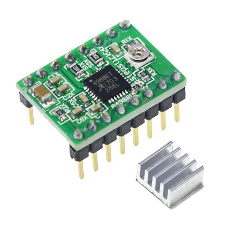 Reprap Stepper Driver A4988 สเตปเปอรมอเตอรไดรเวอรโมดล พรอมฮท