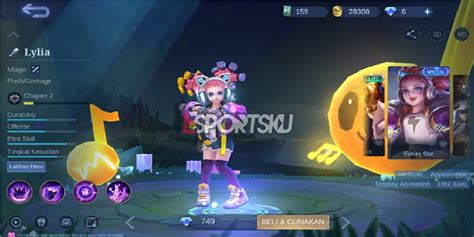Lylia Future Star Skin Mobile Legends 4k Wallpaper 58 Off