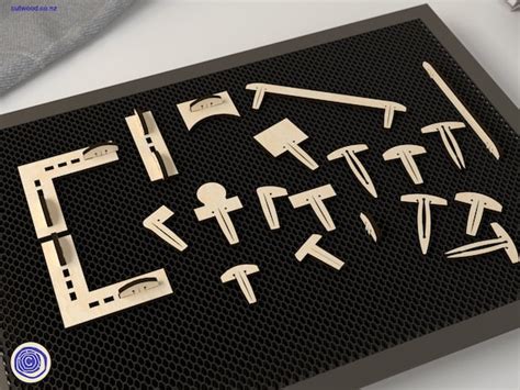Glowforge Pins Starter Pack Honeycomb Pins Alignment Tools Etsy