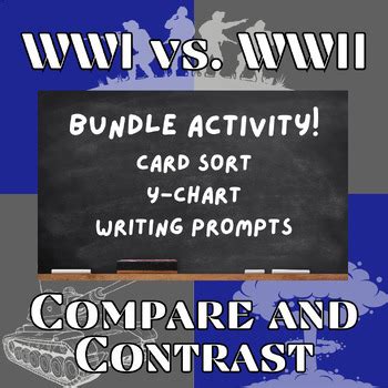WWI Vs WWII Compare Contrast Activity Bundle By Learning With Neary