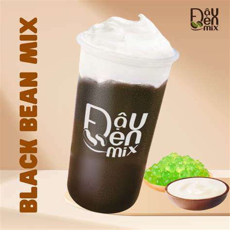 Nước Đậu Đen Mix Trân châu Sữa dừa Đậu Đen Mix