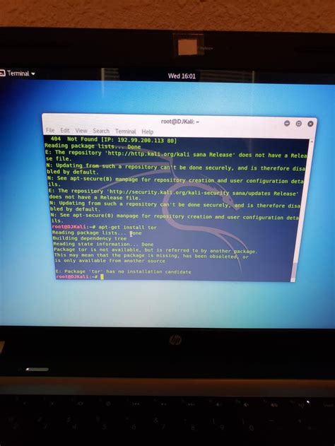 proxy chains please help what did i do wrong r kalilinux