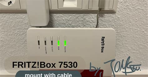 Fritzbox 7530 Mount By Jomstu Download Free Stl Model