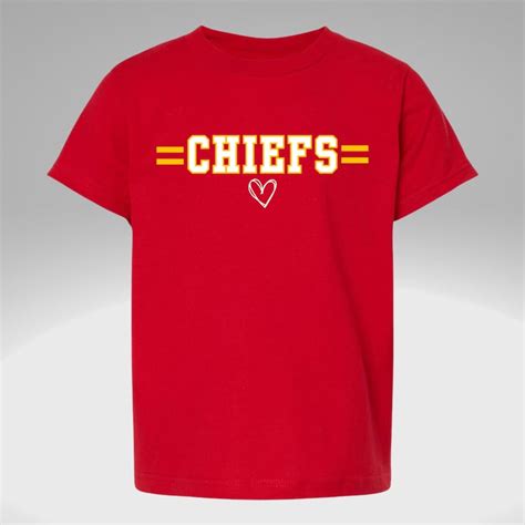 Kansas City Football Shirt Ladies Chiefs T Shirt Girls Chiefs Shirt