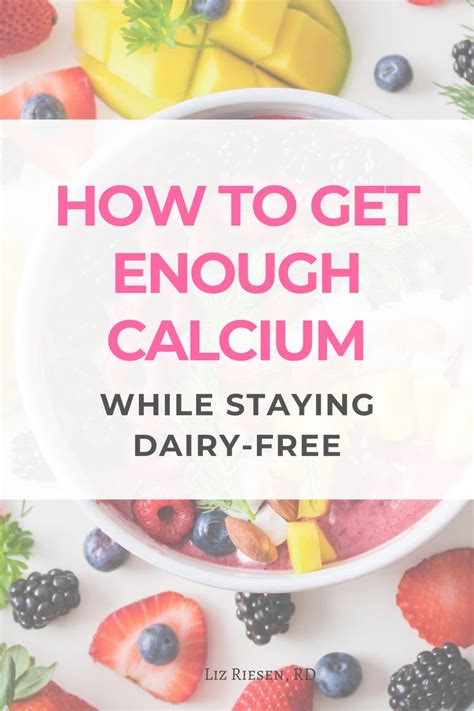Non Dairy Calcium Rich Foods