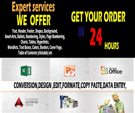 Do Conversion Design Data Entry Formatting Of Your Assignment