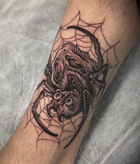 Tsuchigumo By Cobrahtattoo At Bittersweet Tattooandco Perth Australia