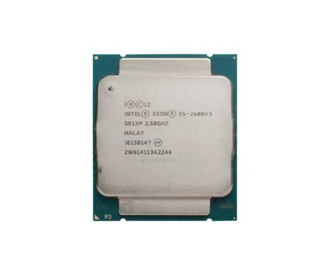 Процессор Intel Xeon E5 2680v3 (12c/24t, 2.3GHz-3.5GHz, 120W) купить в ...