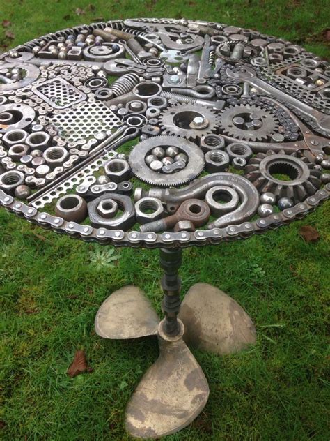 Welding Table Pictures Weldingtable In 2020 Recycled Metal Art