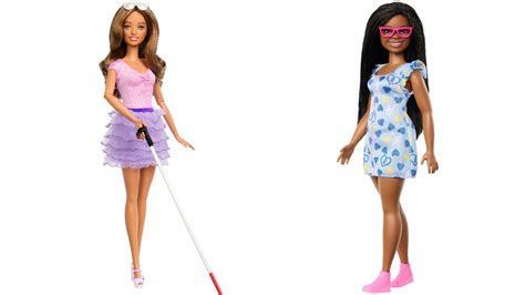 Mattel Proudly Releases New Barbie Dolls With Blindness Down Syndrome Fox Business