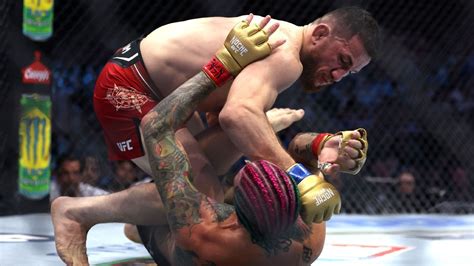 Merab Dvalishvili Wrestles Away Sean Omalleys Title In Rout Espn