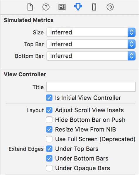 Ios Missing Tab Bar After Segue To Nested Table View Controller Stack Overflow