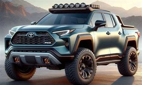Check Out The Toyota Rav4 Pickup Render Before The 2025 Toyota Stout