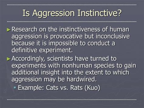 Ppt Human Aggression Powerpoint Presentation Free Download Id6807304