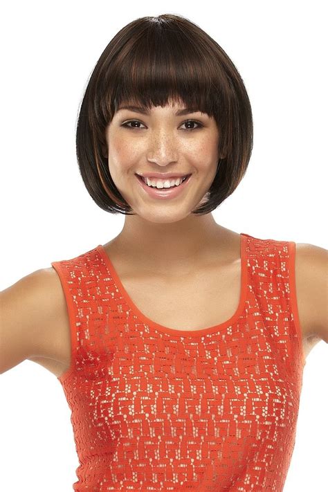 Fashionable Lace Front Straight Chin Length Lace Wigs Lace Wigs
