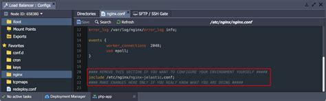 Nginx Balancer Configuration Virtuozzo Dev Docs