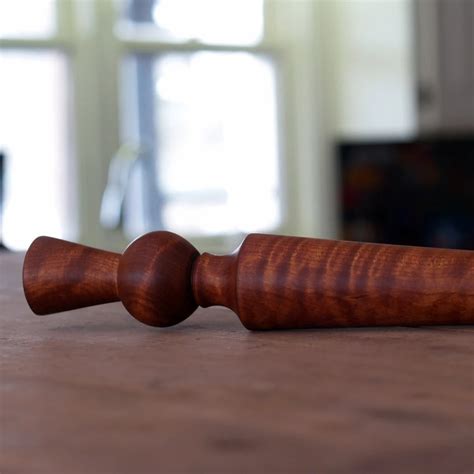 Scottish Thistle Oatmeal Spurtle Cattails Woodwork