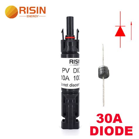 Dc Diode Solar Plug Connector Diode Connector 10a15a20a For Solar Pv