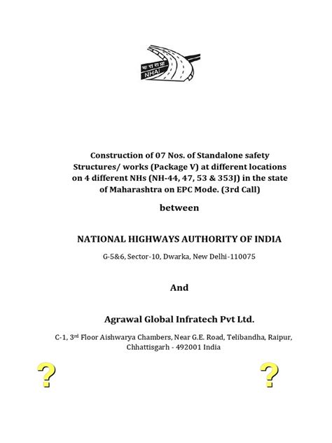 Contract Agreement 7 Structures Pdf