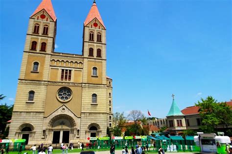 观青岛天主教堂 中关村在线摄影论坛